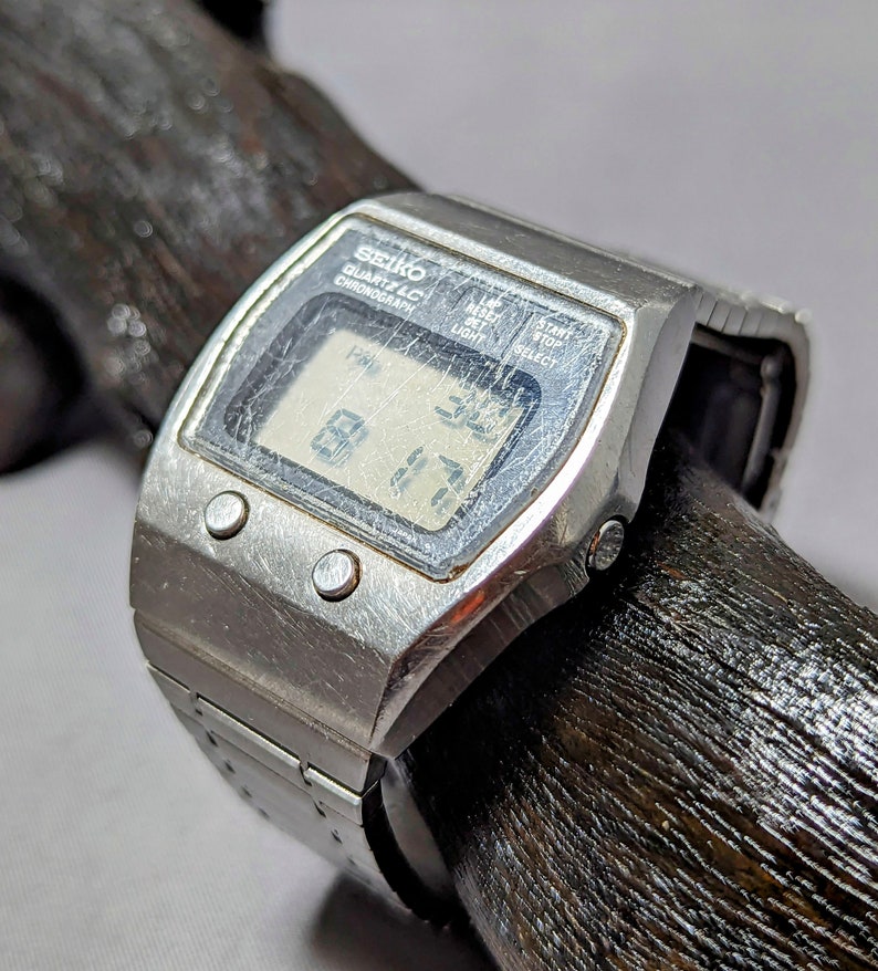 Seiko's First Digital Chronograph Wrist Watch - Etsy