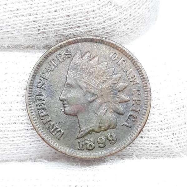 1899 Indian Head Penny - Etsy