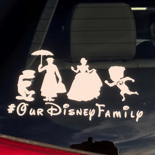 Family Car Decal - Etsy