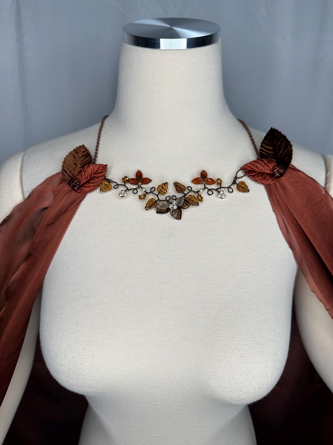 Autumn Forest Elven Cape - 2 Panels LONG - Etsy