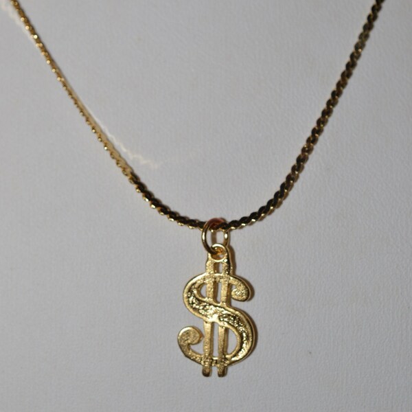 Dollar Sign Pendant - Etsy