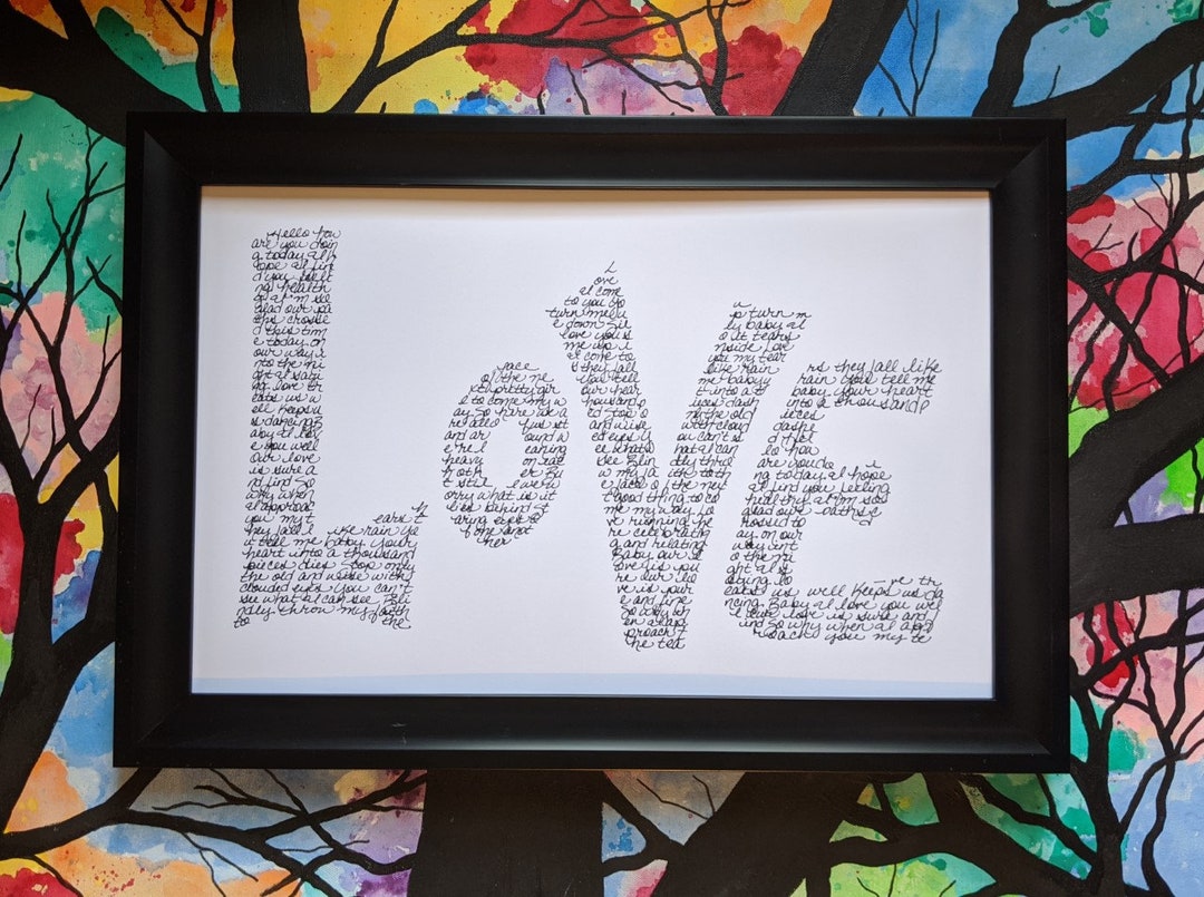 Love - "granny" Art Print - Print of an Original Drawing - DMB Lyric ...