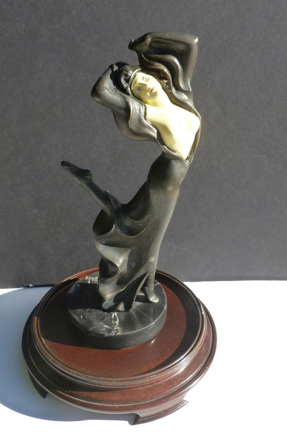 SCULPTURES J.B. HIRSCH Art Deco Dancer Osé Figurine | Etsy