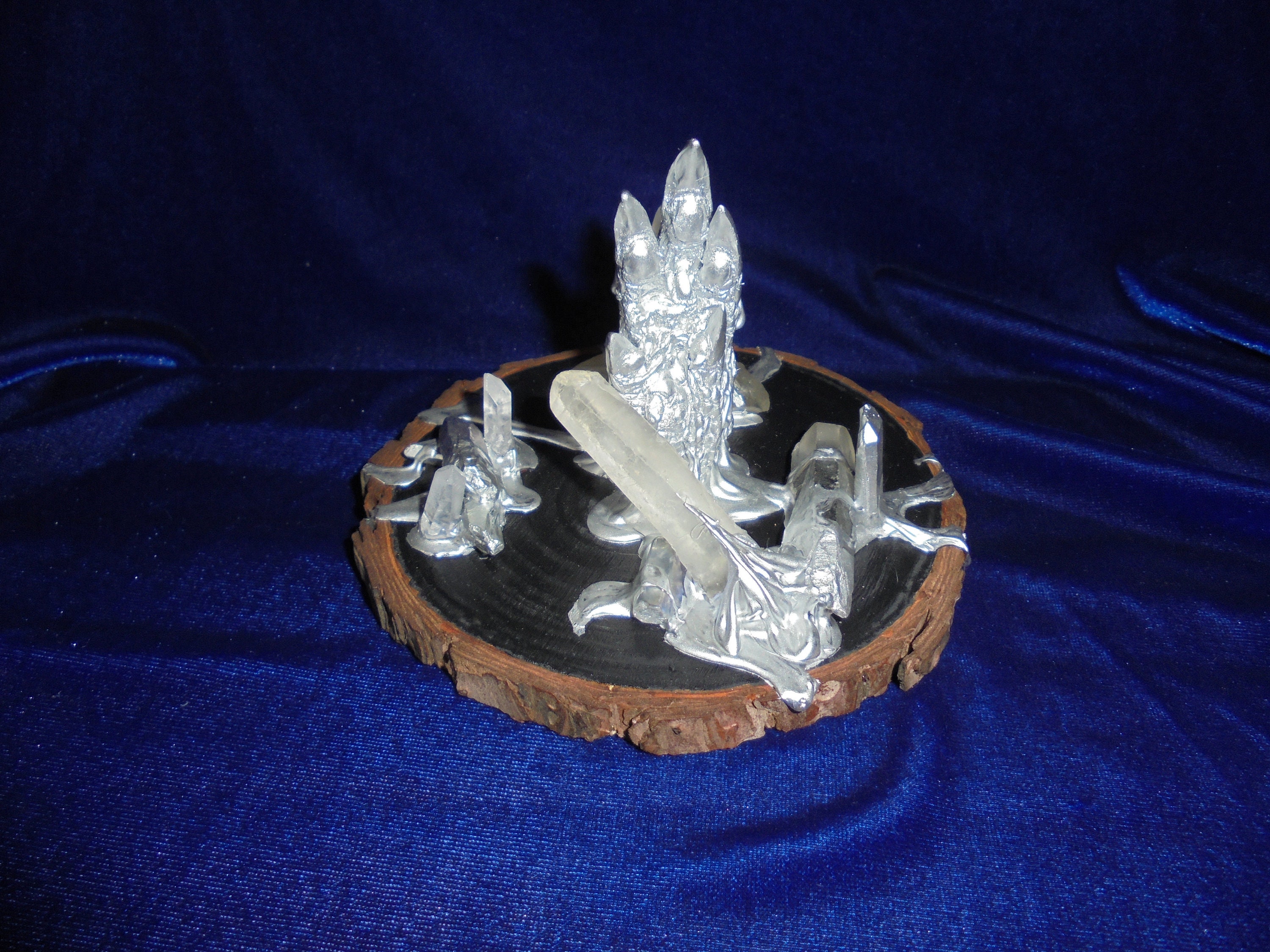 Armadillo Paw and Crystal Mount - Etsy