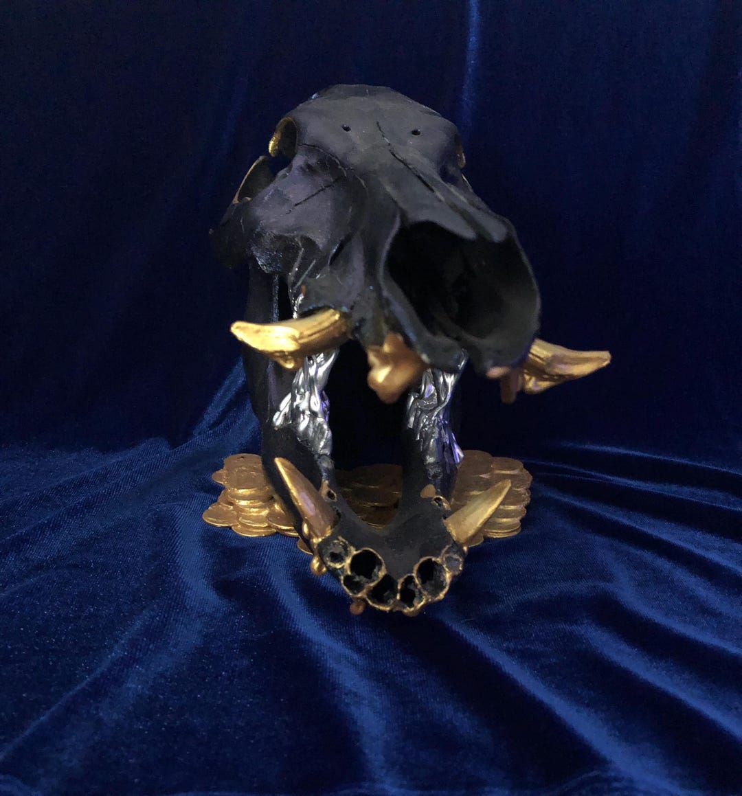Wild Boar Pig Skull Art - Etsy