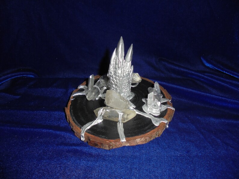 Armadillo Paw and Crystal Mount - Etsy