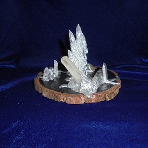 Armadillo Paw and Crystal Mount - Etsy