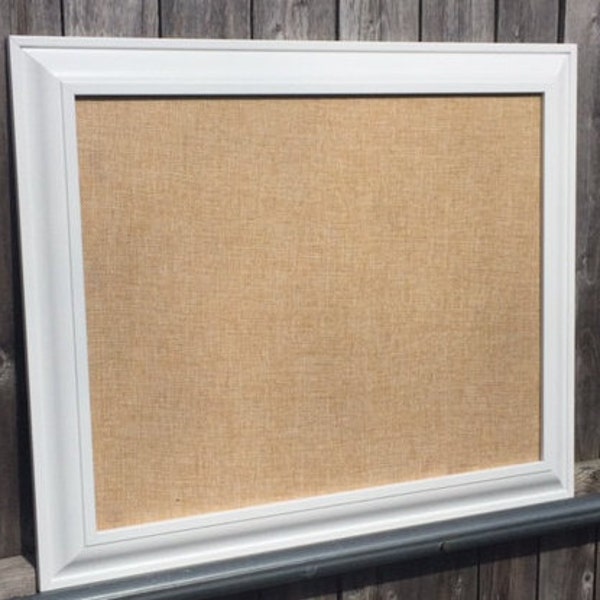 Burlap Cork Board - Etsy