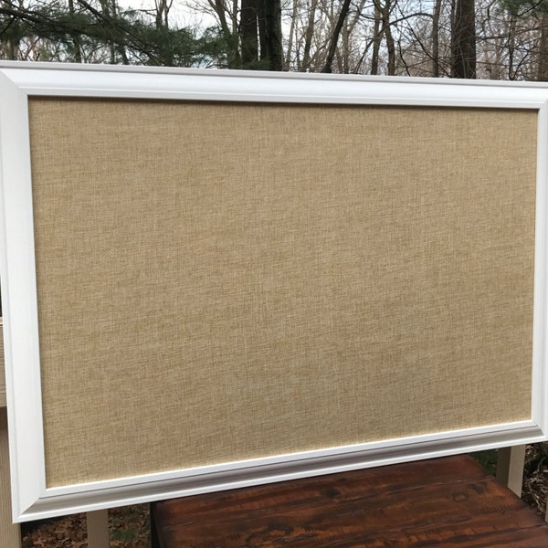 Burlap Pin Board - Etsy