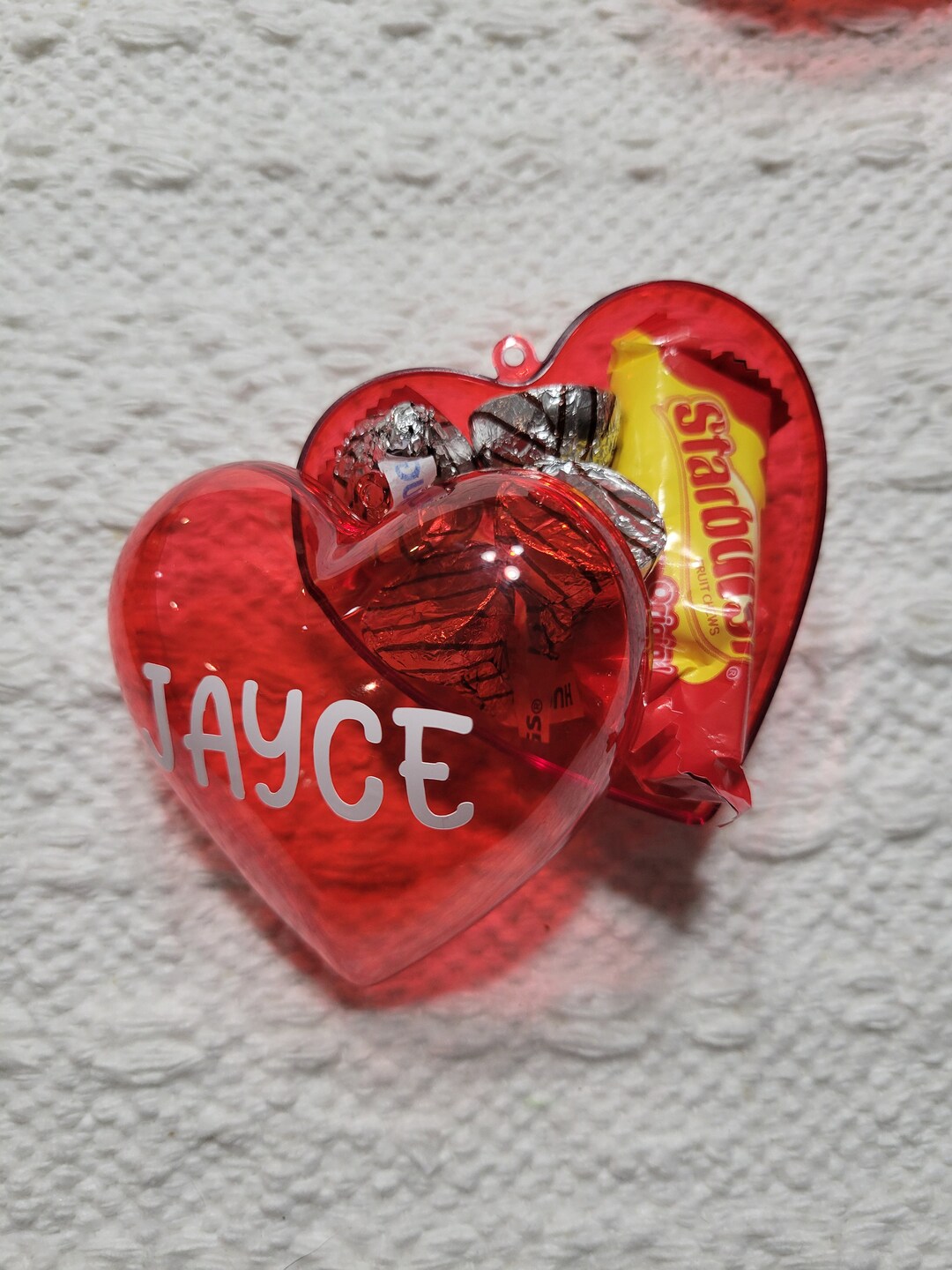 Valentine's Treat Container Personalized Valentine's Gift Classroom ...