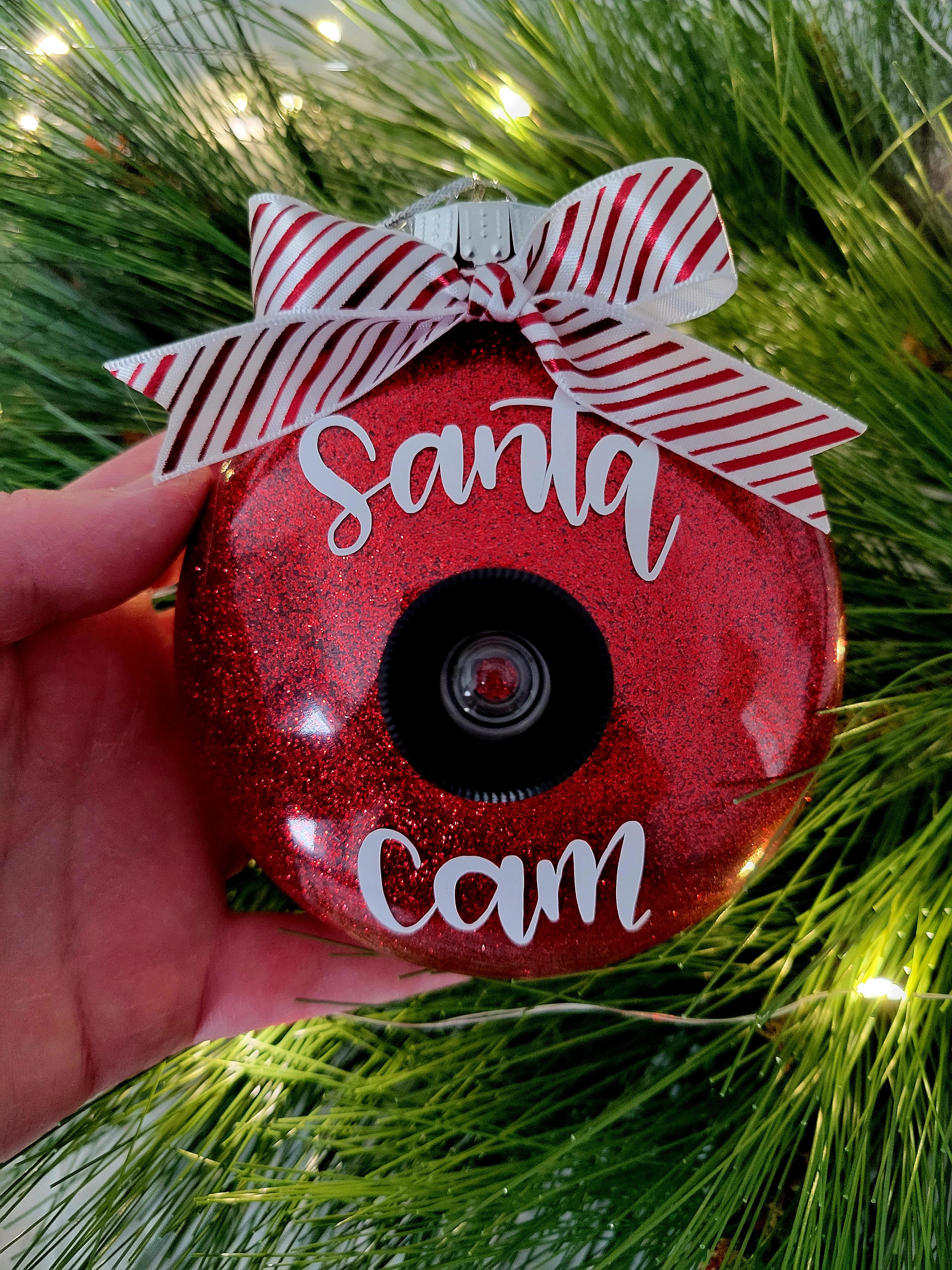 Santa Cam Ornament Kid's Ornament Christmas Ornament Santa Cam and ...