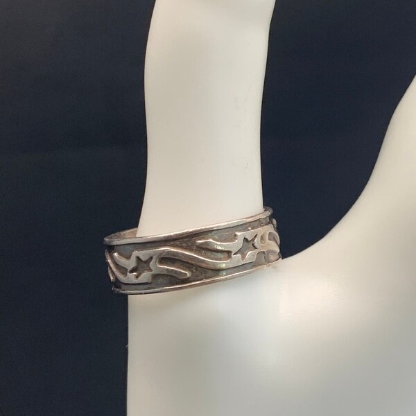 Taxco Silver Band - Etsy