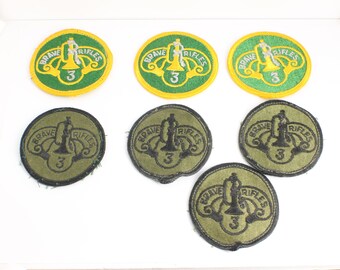 Brave Rifles Patch - Etsy