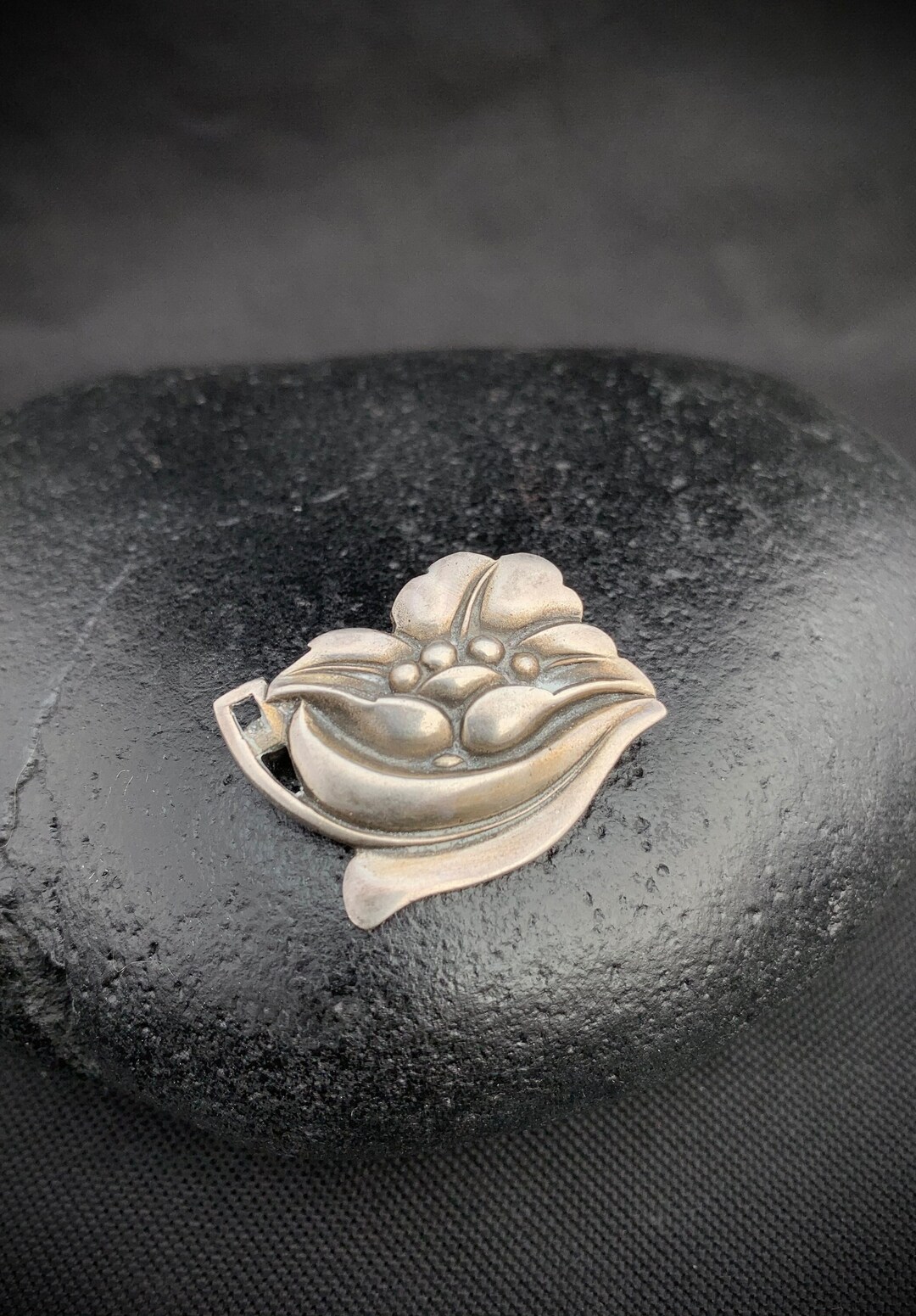 Art Deco, Mid Century Brooch: Vintage, Antique, Viking Craft Flower Pin ...