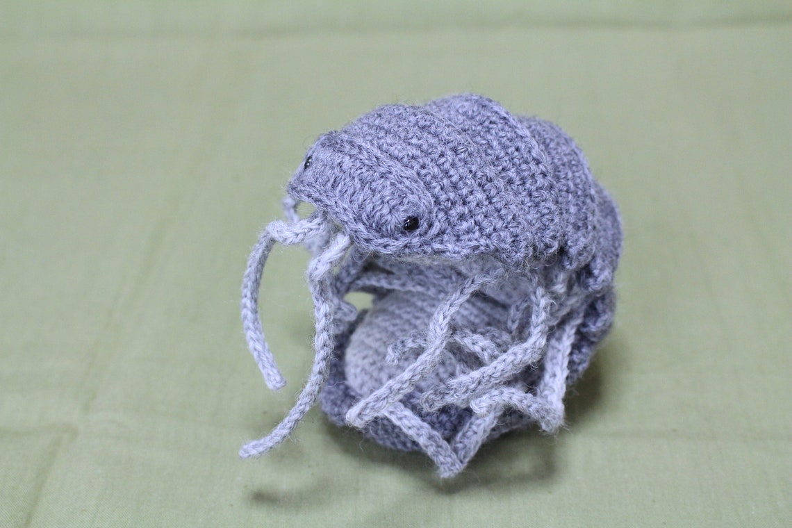 Isopod Amigurumi Pattern Roly Poly Pill Bug Crochet - Etsy