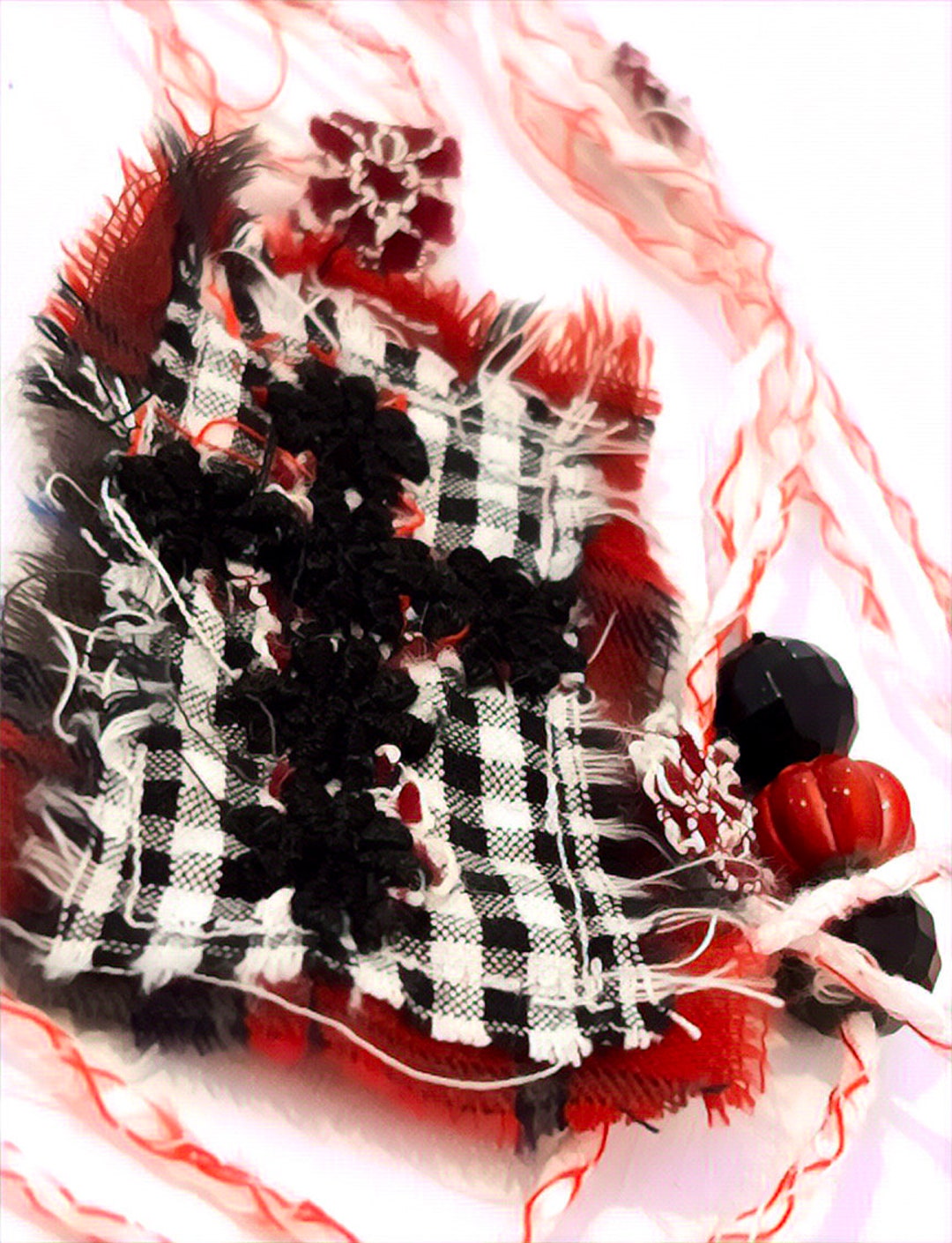 Cross Swatch Necklace - Etsy