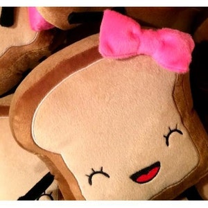 Mrs. Little Bread Slice Cute Plush Toy Kawaii Plushie - Etsy