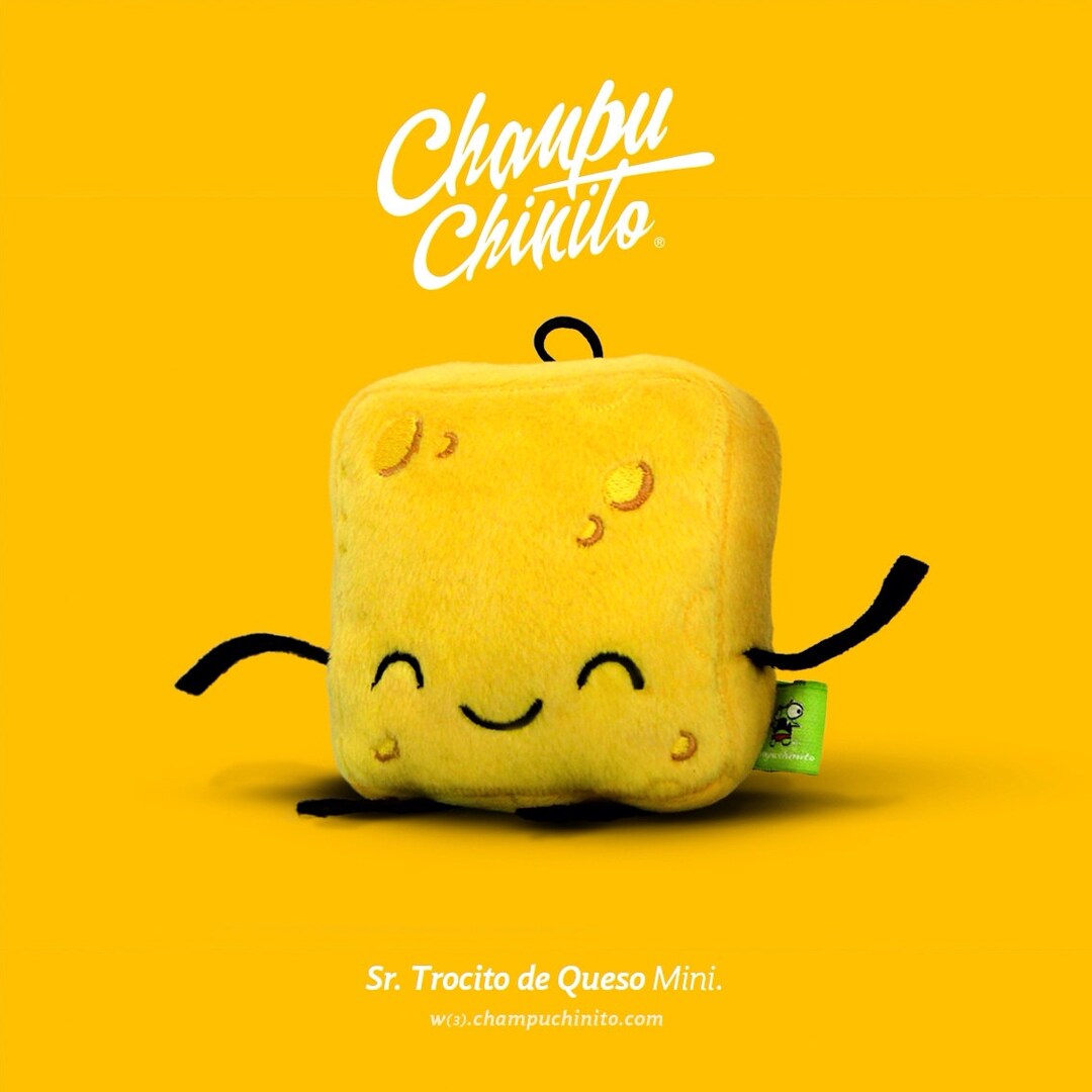 Mr. Little Cheese Piece Mini Plush - Etsy
