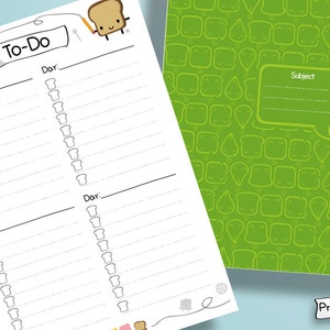 Printable Daily Note/planner Set - Etsy