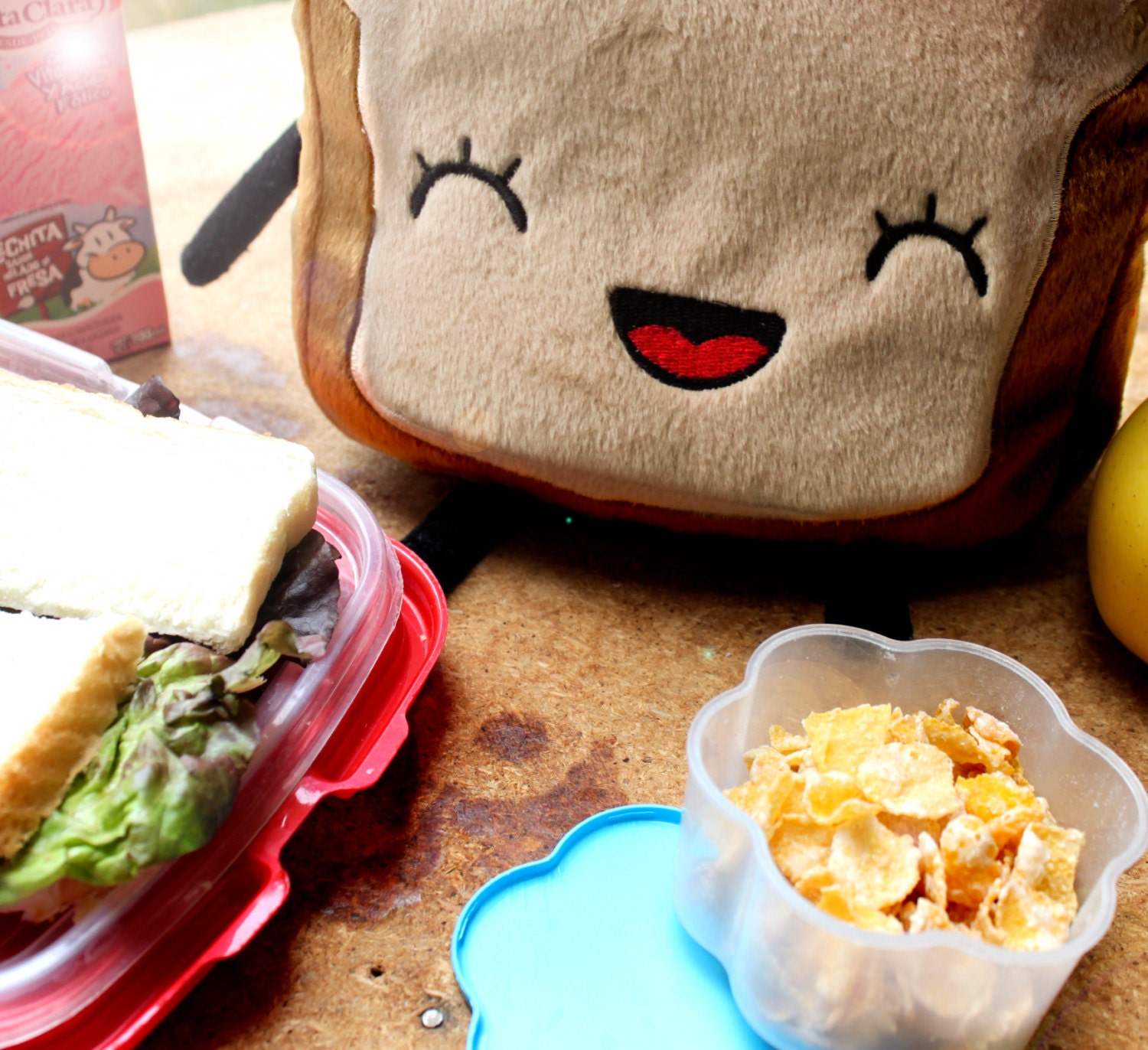 Mrs. Litttle Bread Slice LUNCHBOX Fabric Lunch Bag for Girls - Etsy UK