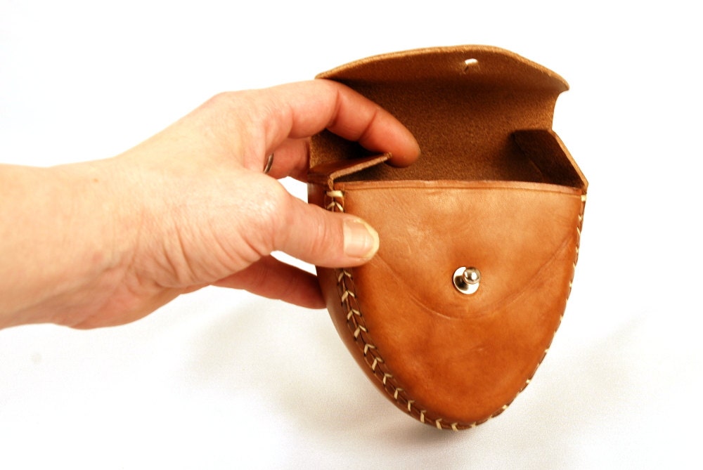 Leather Juggling Ball Case: Small Belt Bag, Medieval Style - Etsy