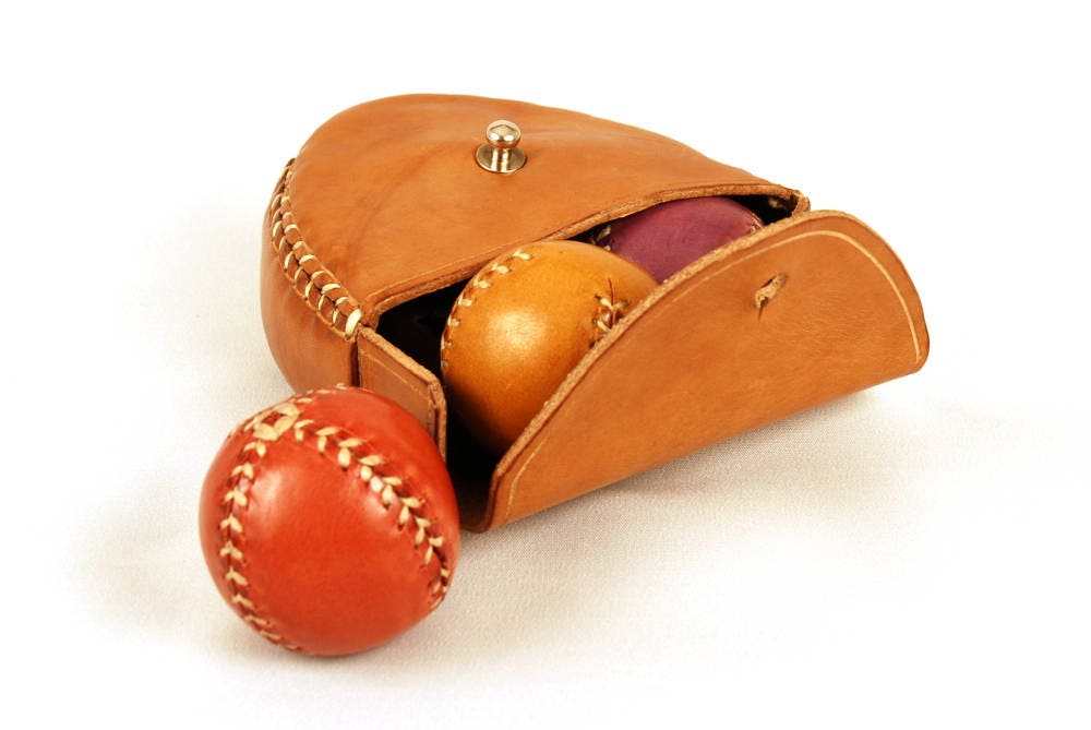 Leather Juggling Ball Case: Small Belt Bag, Medieval Style - Etsy