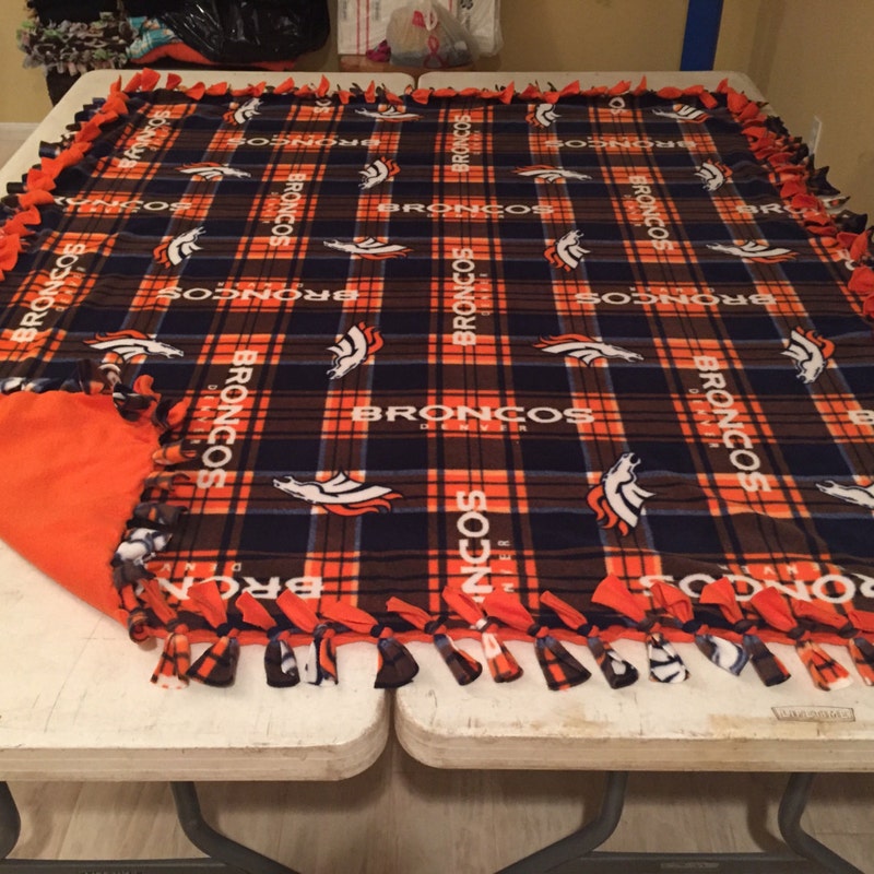 Denver Broncos Bedding - Etsy