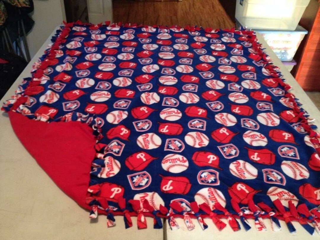 Hand Tied Philadelphia Phillies Blanket - Etsy