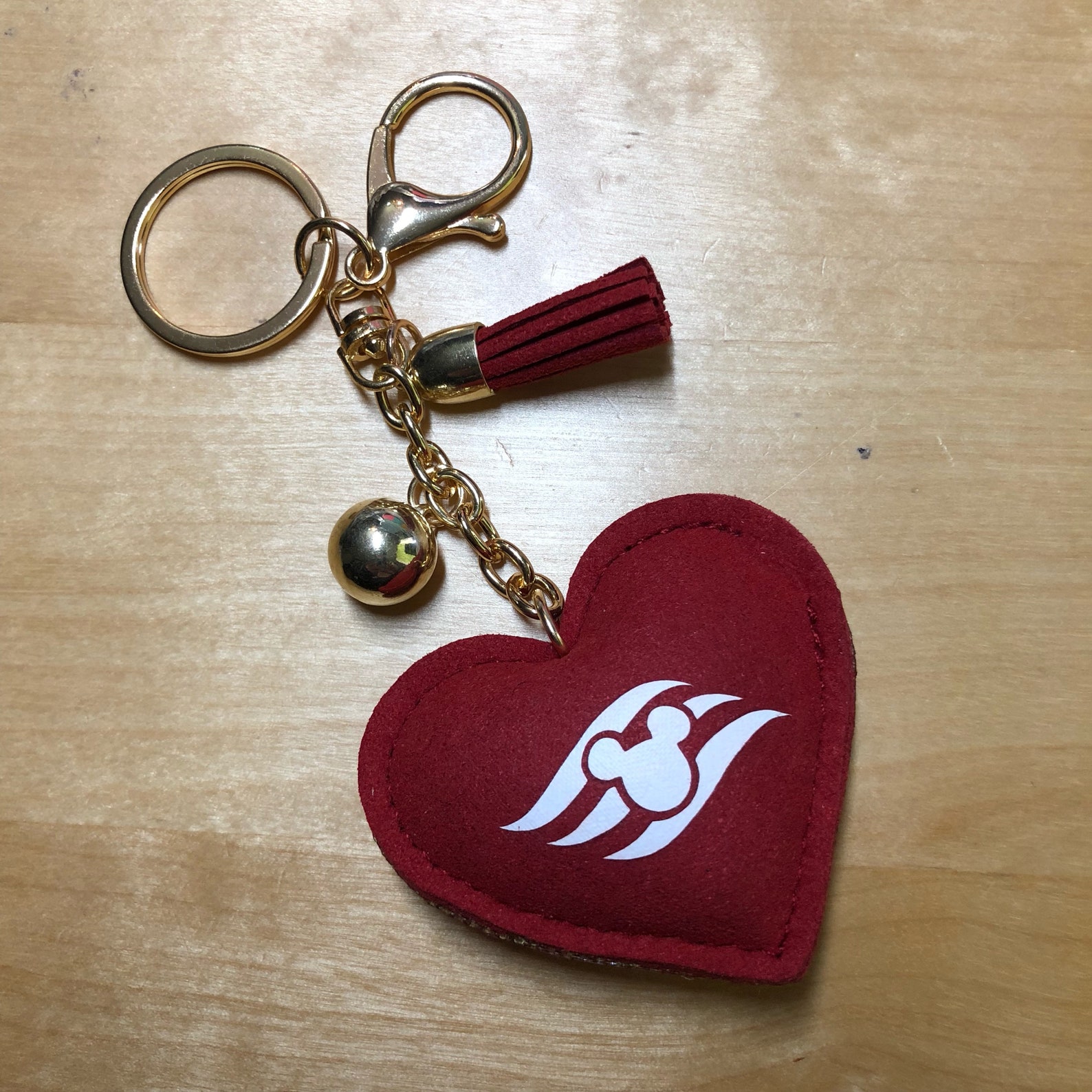 Bling Crystal Heart Keychains. Disney Cruise Line Inspired. - Etsy