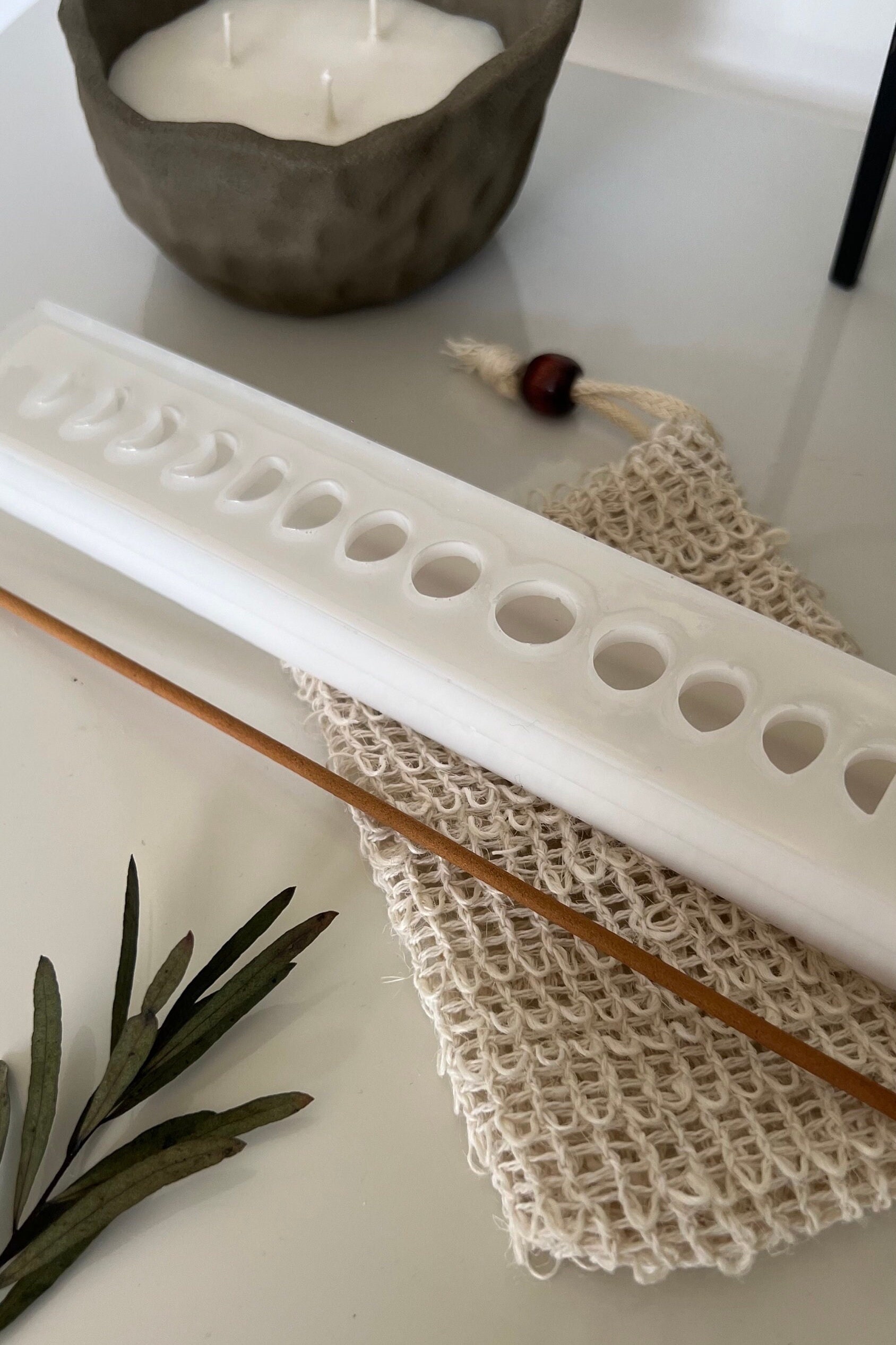 Handmade Phases of the Moon Storage Box, Lunar Moon, Incense Storage ...