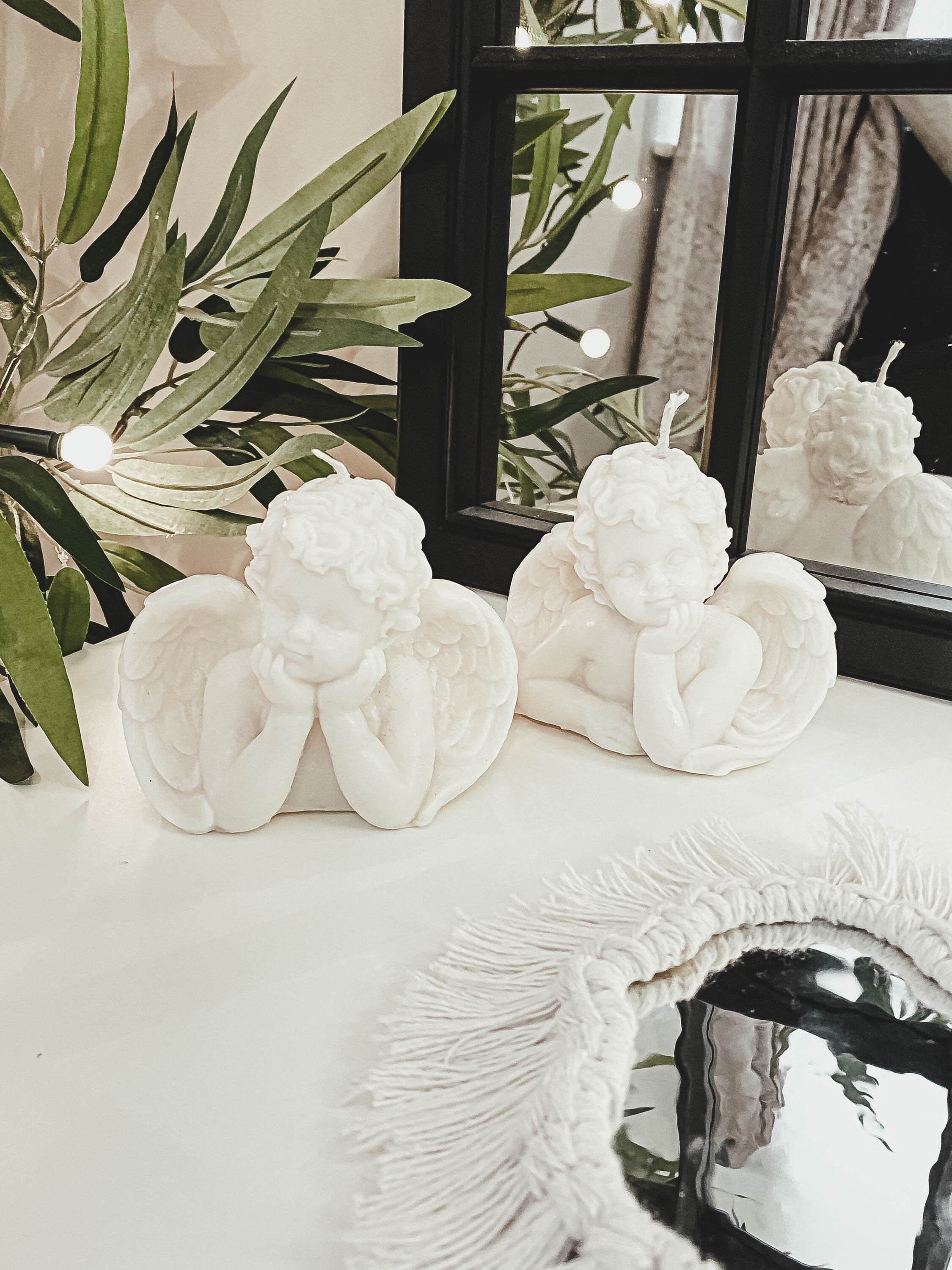 Cherub Angel Candles, Scented, Soy Wax, Angels, Home Decor, Angel Decor ...