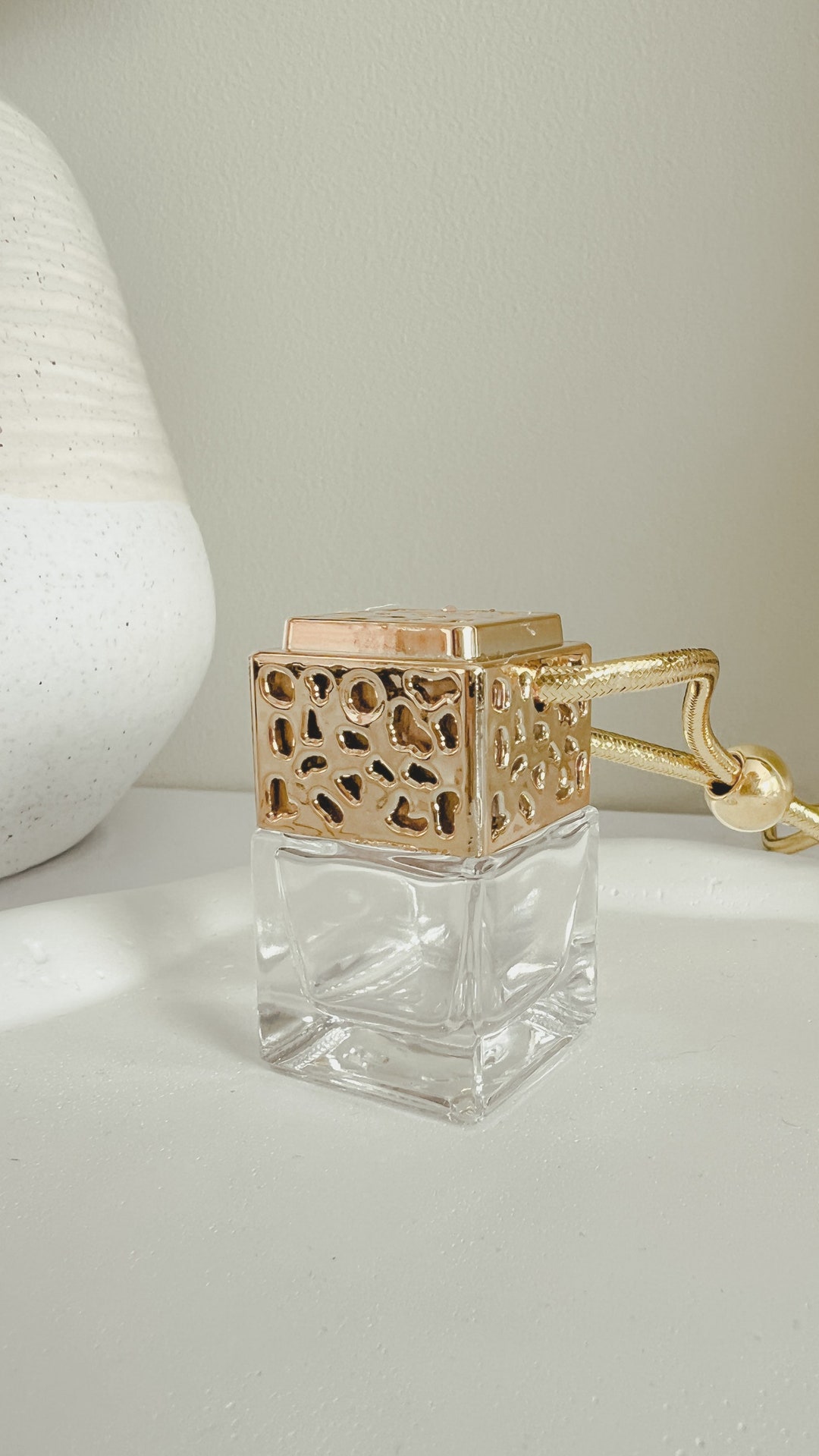 Carfumes, Luxury Gold Car Diffusers, Car Perfume, Car Reed Diffuser - Etsy