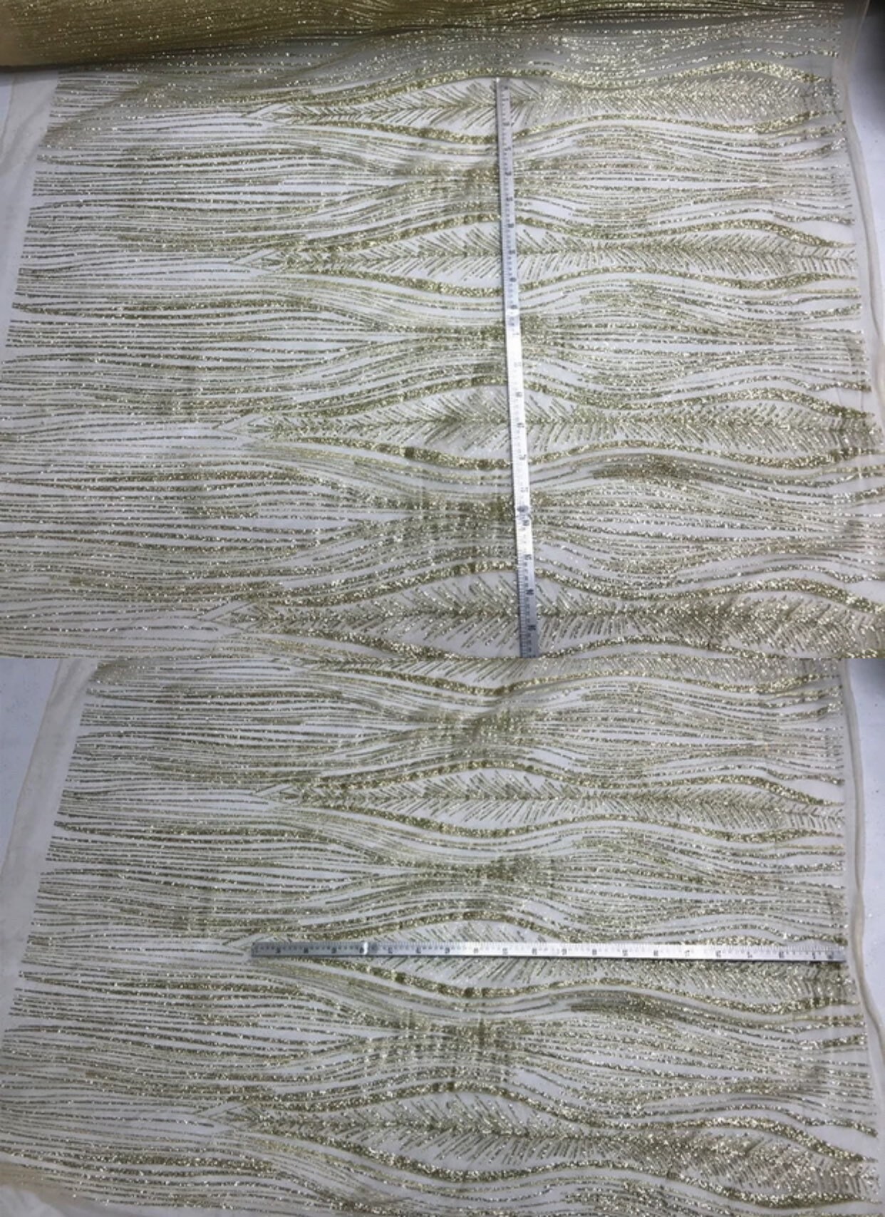 Delicate Bling Bling Glitter Sequins Iron-on Hotfix Wedding Dress ...