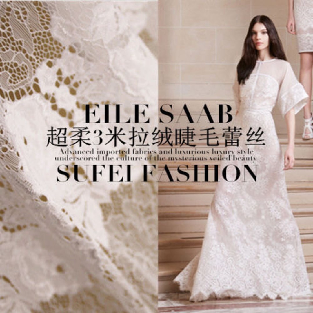 Advanced Eile Saab Exquisite Customized Eyelash Cording Lace - Etsy