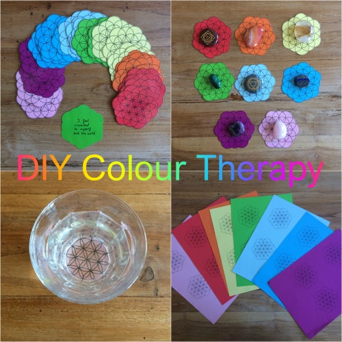 Color Therapy Printable - Etsy