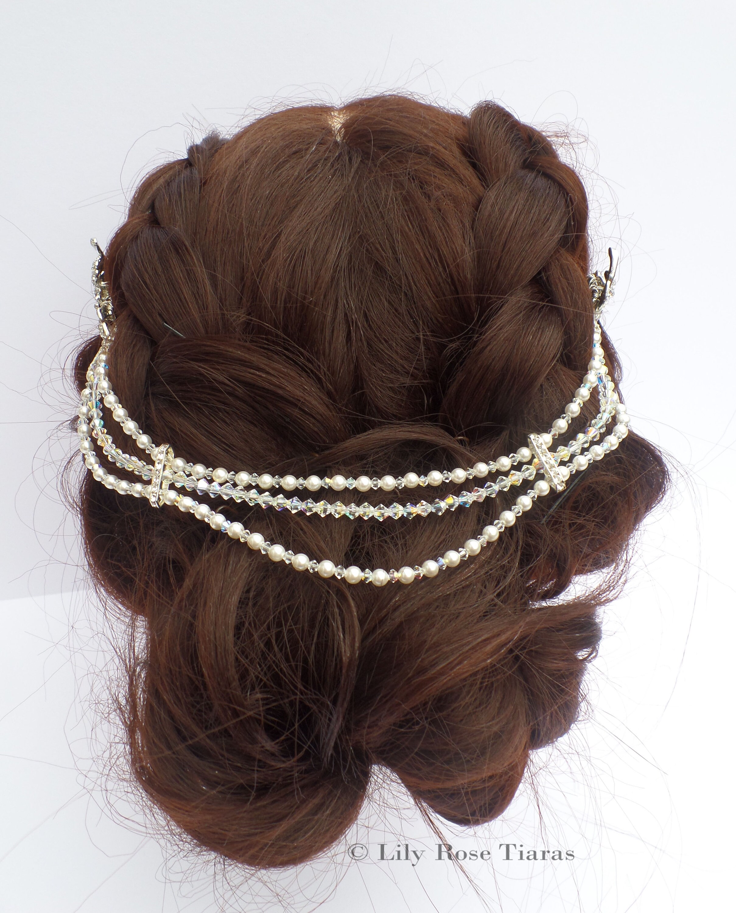 Bridal Hair Drape Swarovski Crystal Bridal Hair Jewellery - Etsy
