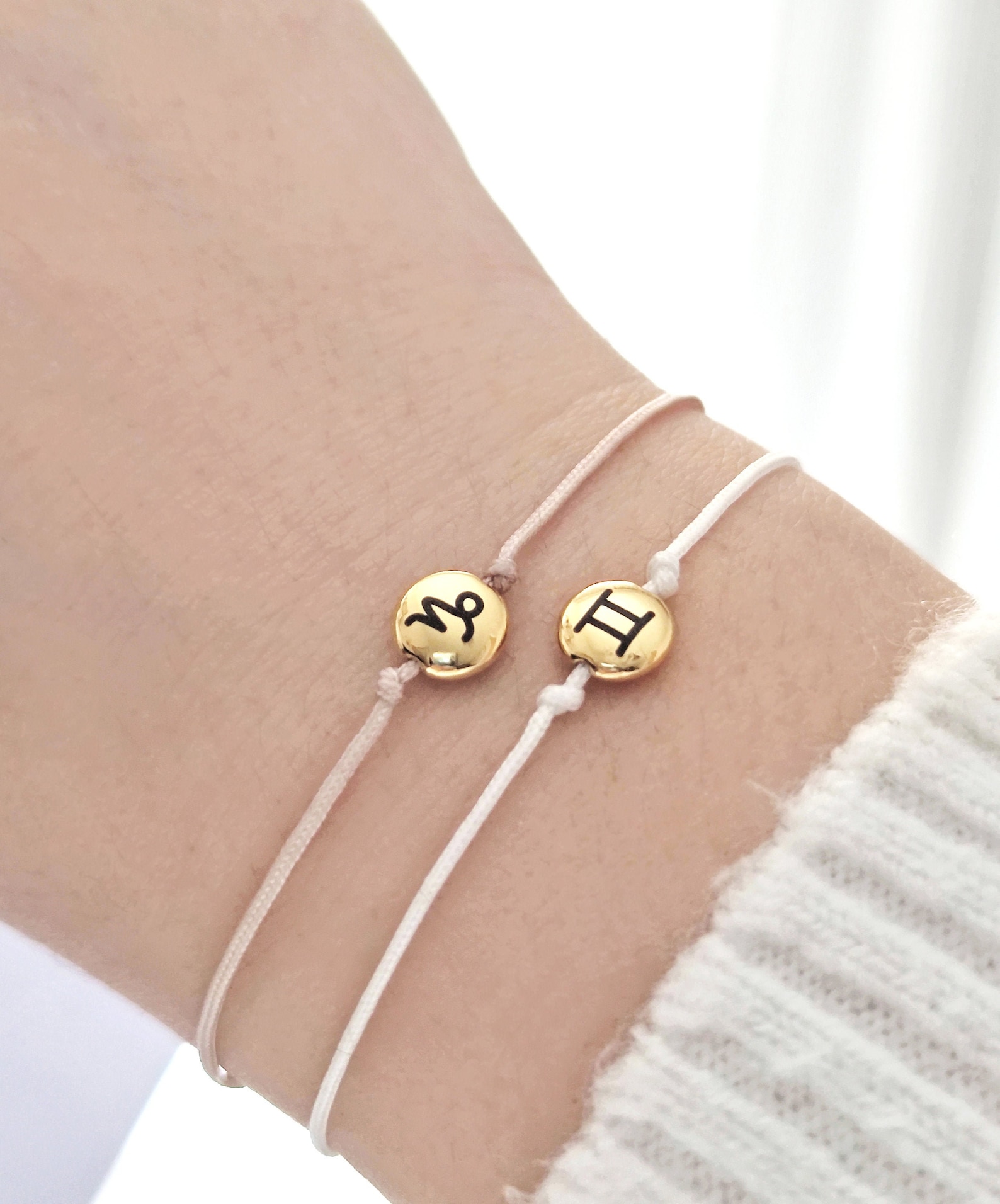 Zodiac Sign Bracelet, Zodiac Jewelry, Friendship Bracelet, Gold ...