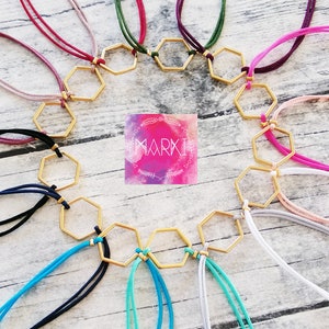Gold Triangle Friendship Bracelet, Triangle Cord Bracelet, Simple ...