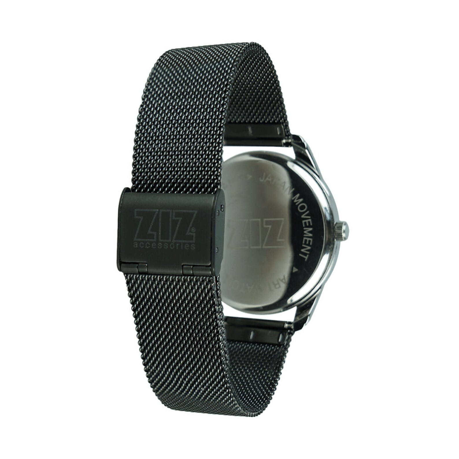 Black Metal Watch Ladies Floral Watch Women Watches Women Wrist Watch ...