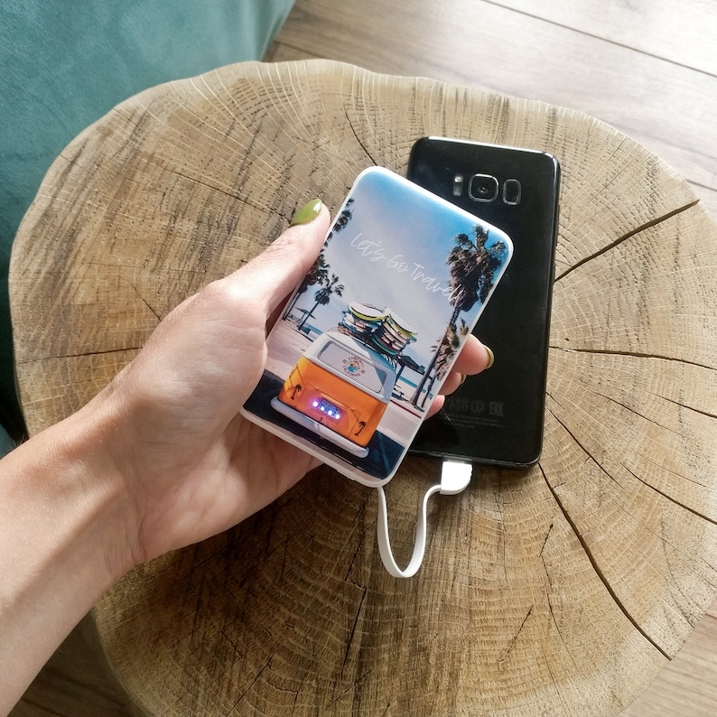 Custom Power Bank. Personalized Power Bank 5000 Mah. Power - Etsy