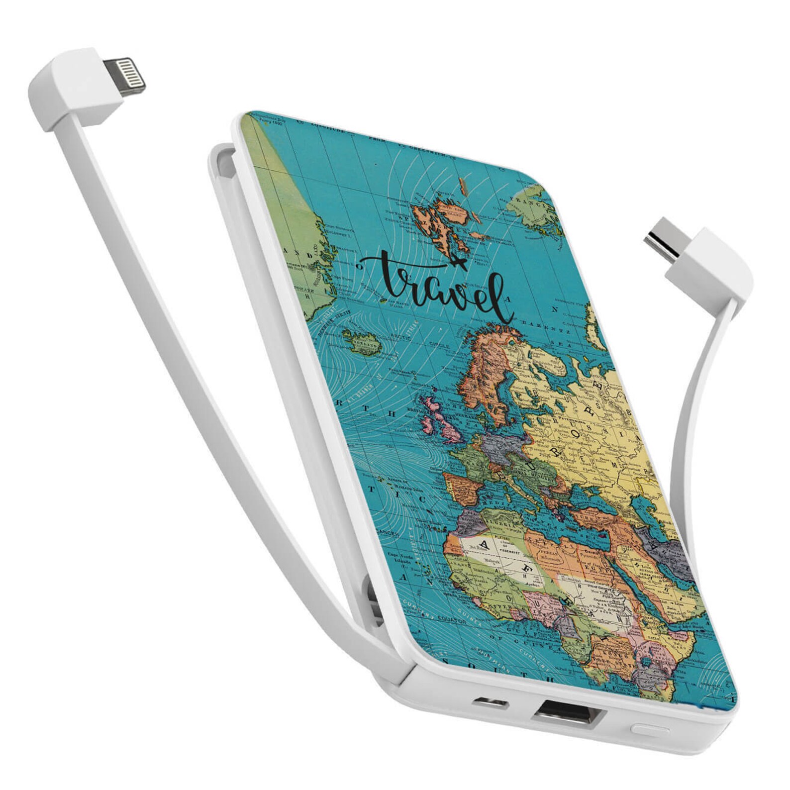 Christmas Gift Power Bank With Custom Design. Personalized Gift for Her ...