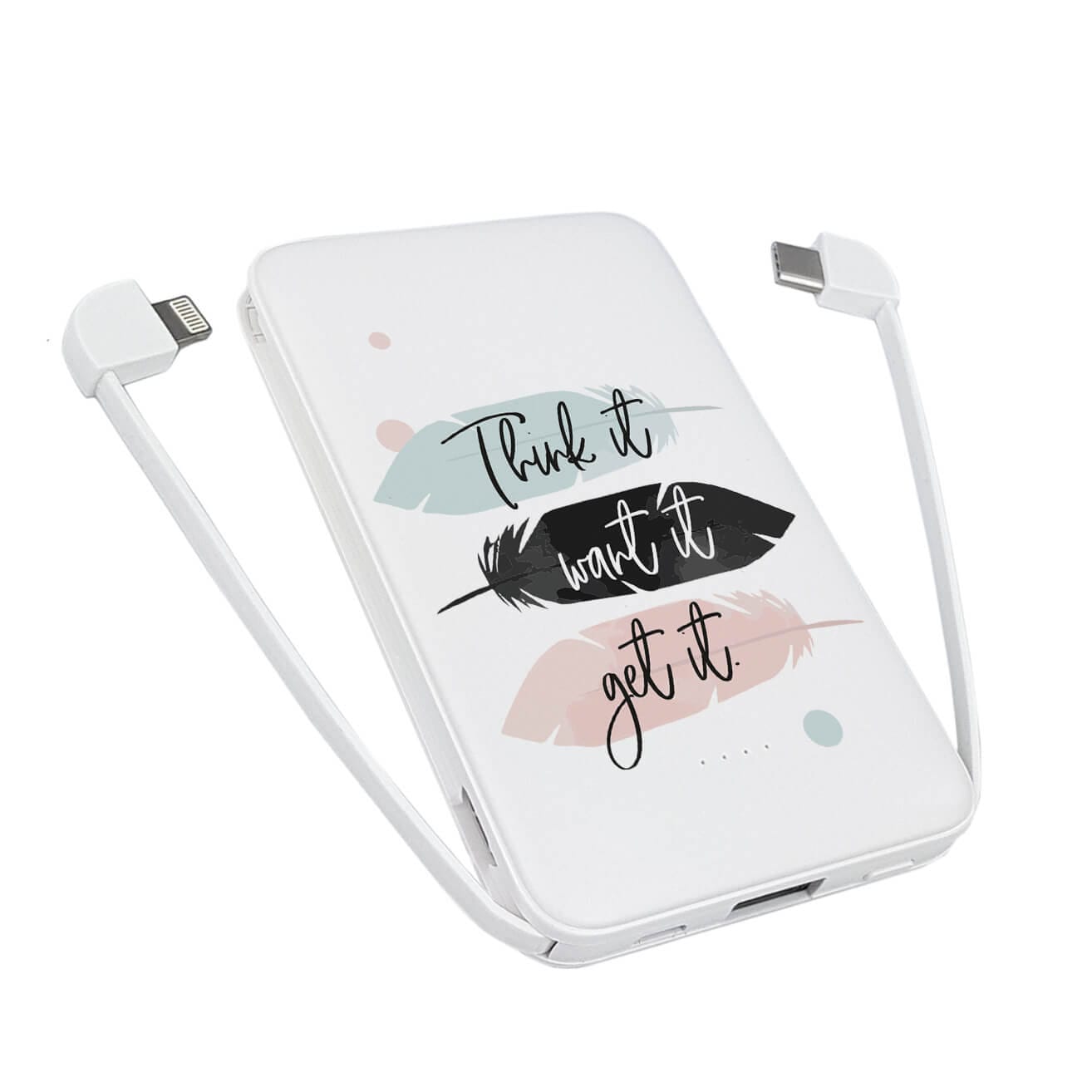 Christmas Gift Power Bank With Custom Design. Bridesmaids Gift. Power ...