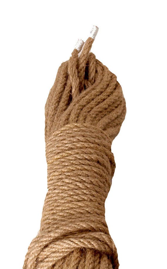 30ft-natural Hemp Rope/shibari/kinbaku/ Thickness 10 Mm | Etsy