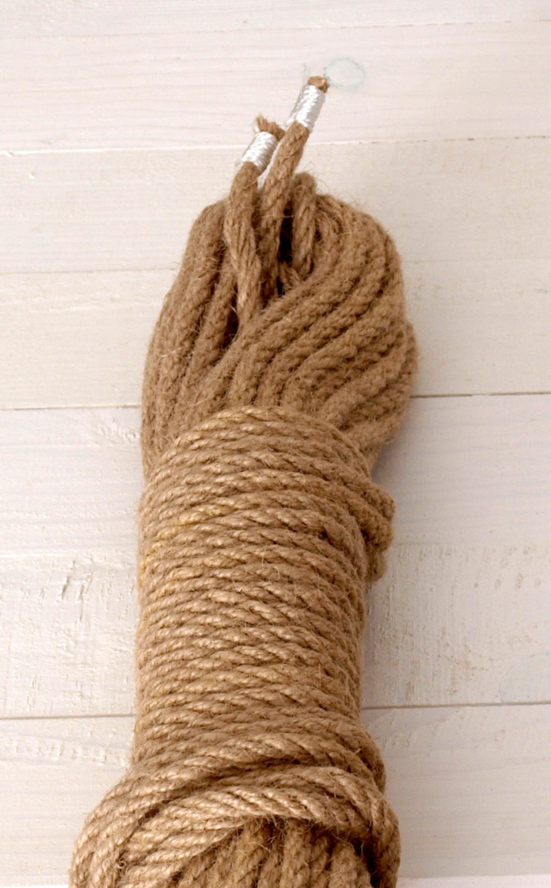30ft-natural Hemp Rope/shibari/kinbaku/ Thickness 10 Mm - Etsy