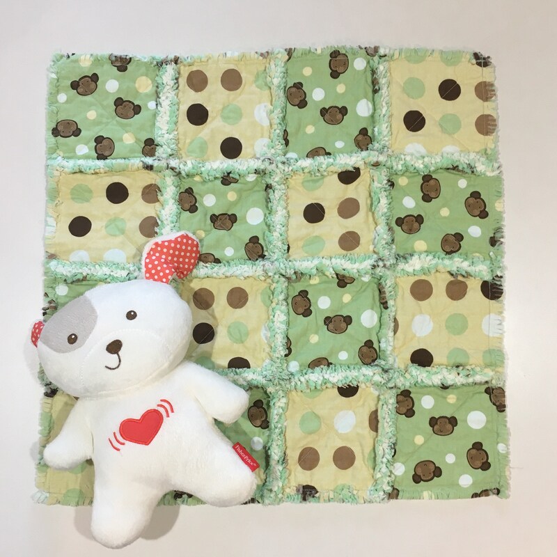 Monkey Rag Quilt - Etsy