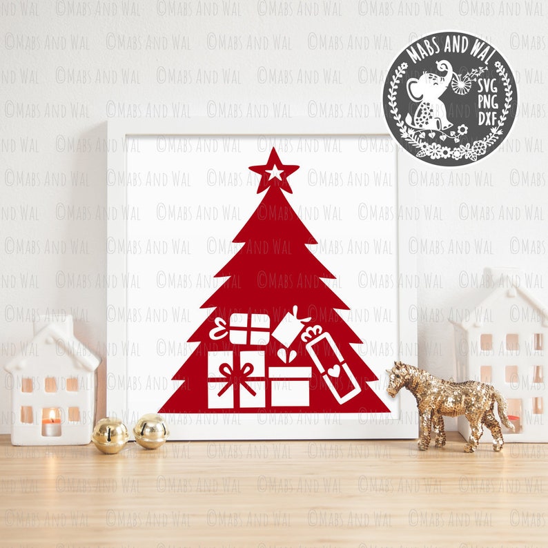 Christmas Tree Bundle 1 SVG PNG DXF Digital Cutting | Etsy