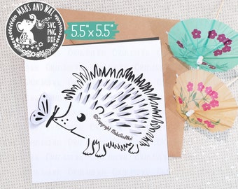 Egel pop out svg - Etsy Nederland