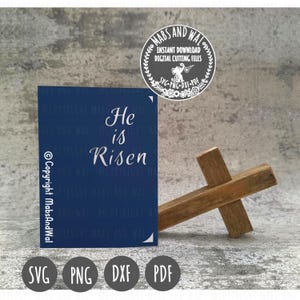 Jesus Resurrection Pop-up Easter Card SVG PNG DXF Pdf Digital Cutting ...