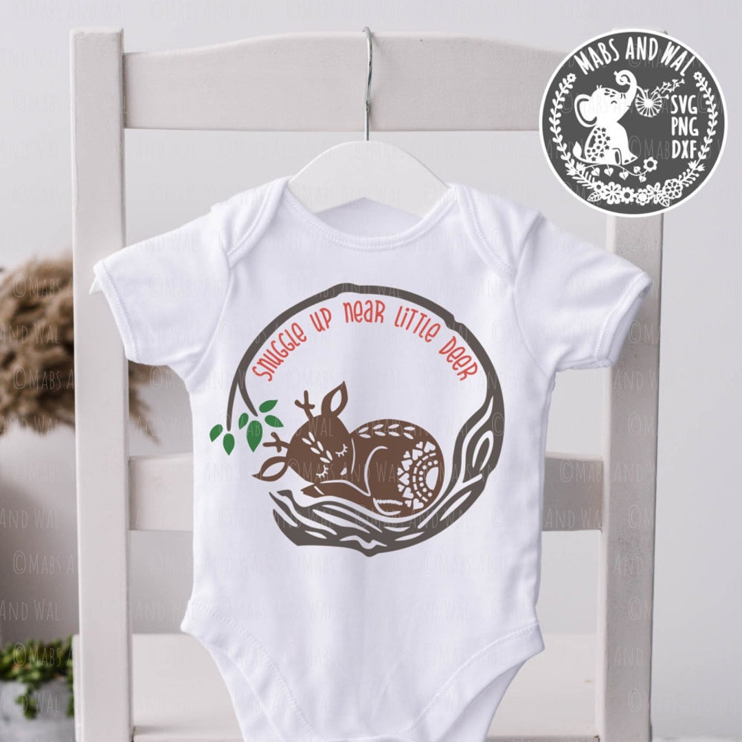 Woodland Animals Deer SVG PNG DXF Digital Cutting File/baby Animal Svg ...