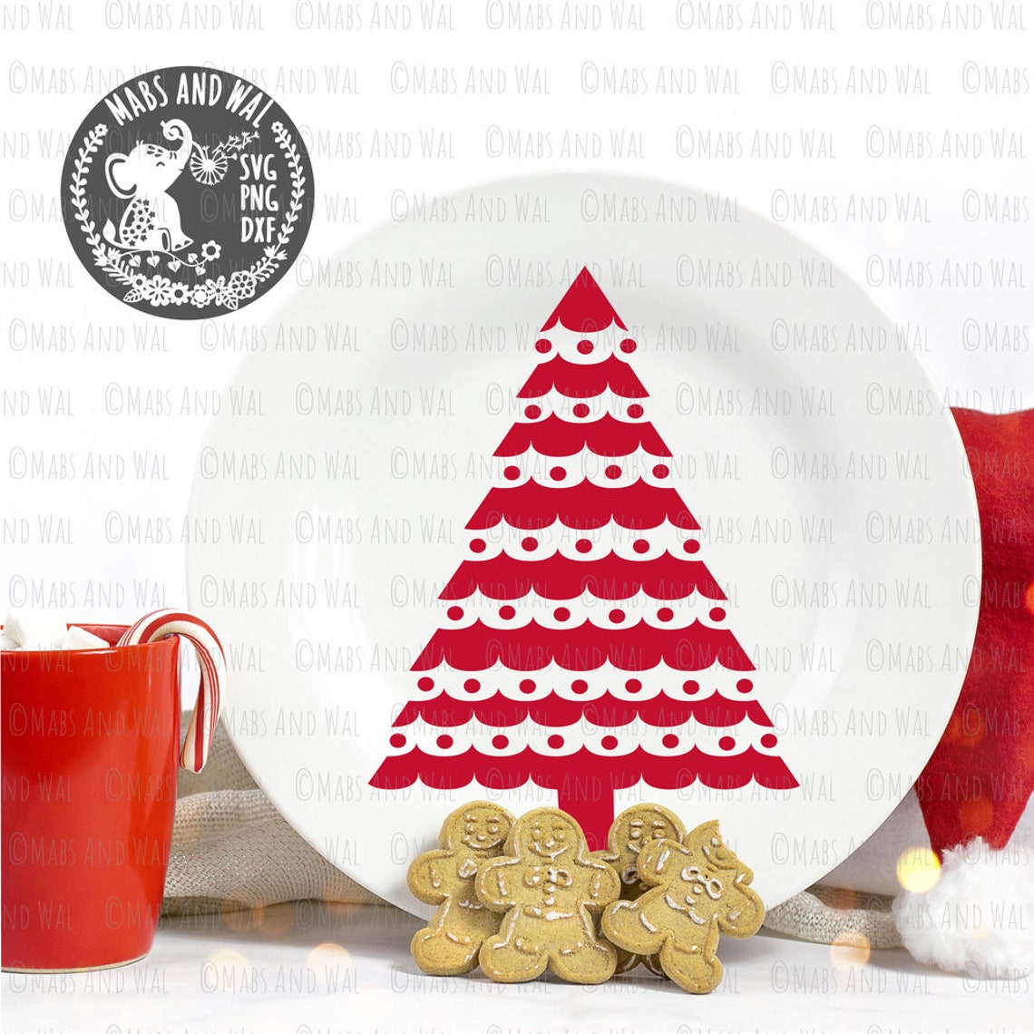 Christmas Tree Bundle 2 SVG PNG DXF Digital Cutting | Etsy